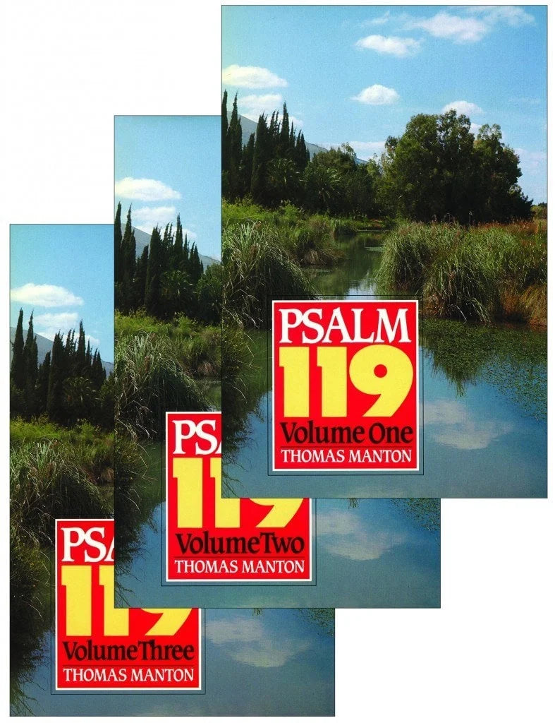 Psalm 119, 3 Volume set by Manton, Thomas – CVBBS.com